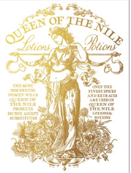 Curated Signage Foil Transfer - Blue Star At Home