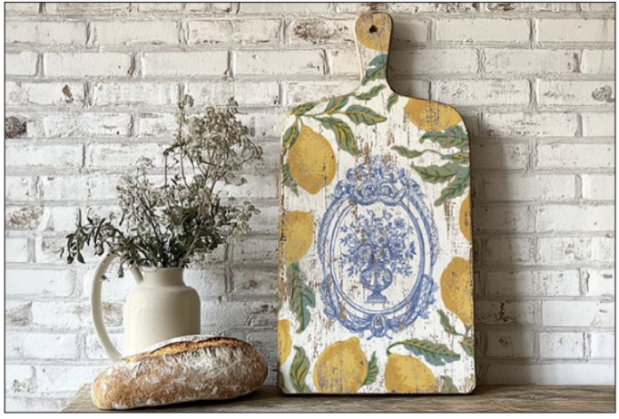 Portofino IOD Paint Inlay - Blue Star At Home